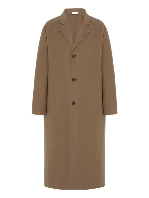 THE ROW Moliere Single-breasted Coat - Camel Brown