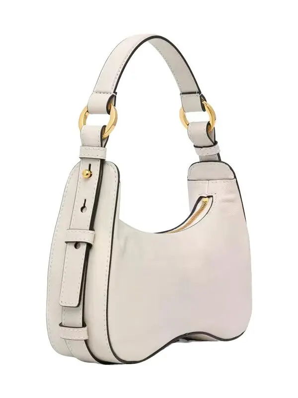 POLLINI Curved Hardware Tote Bag - Neutrals