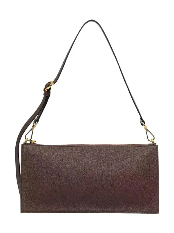 POLLINI Pebble-textured Shoulder Bag - Brown