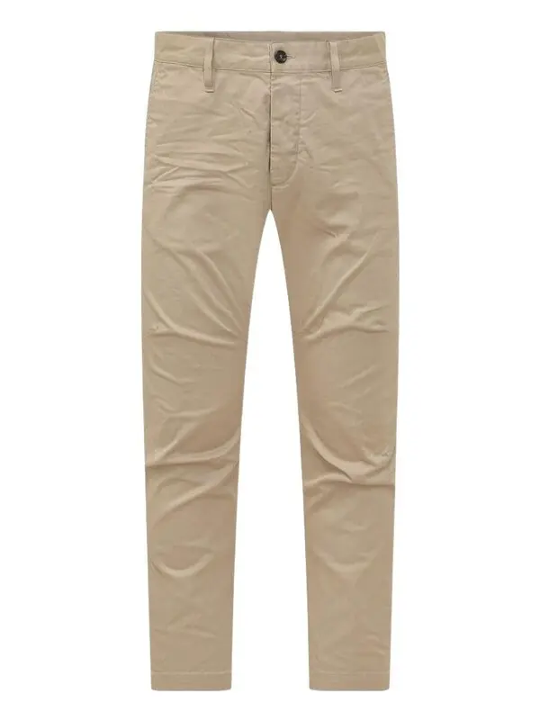Dsquared2 Straight Leg Pants - Nude
