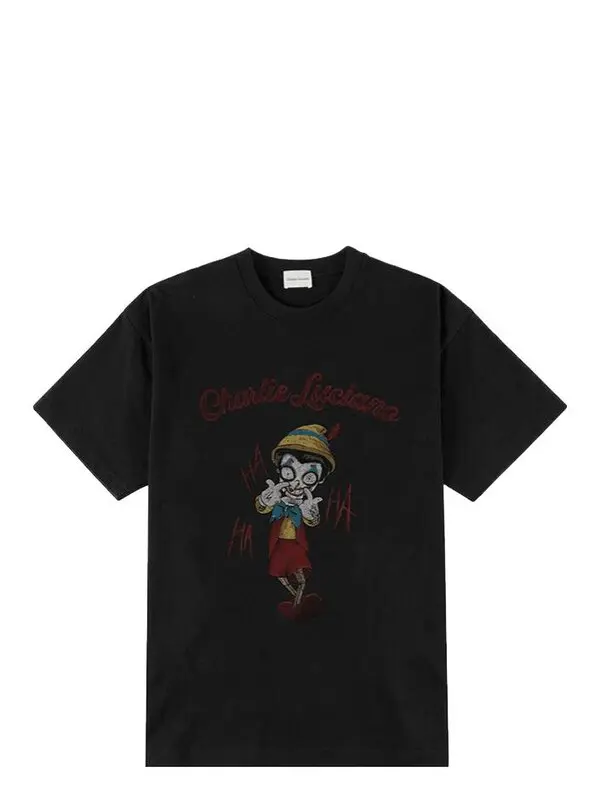 CHARLIE LUCIANO Short-sleeved T-shirt - Black