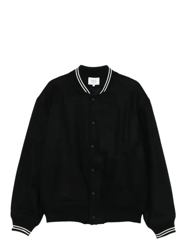 Maison Kitsuné Bomber Jacket - Black