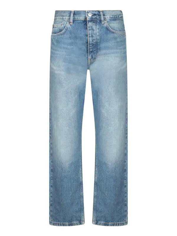 SUNFLOWER Belt Loop Jeans - Blue