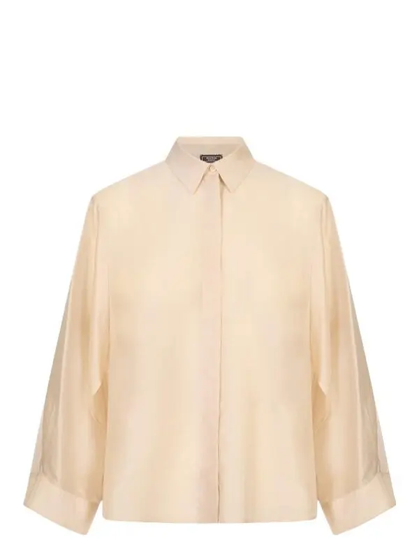 Peserico Long-sleeved Shirt - Nude
