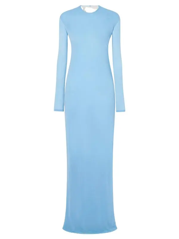 TOM FORD Crepe Silk Gown - Blue