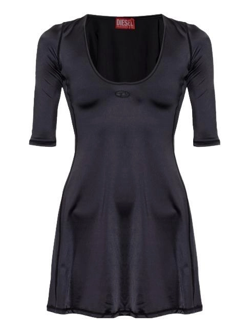 DIESEL® D-elphin 3/4 Sleeve Dress - Black