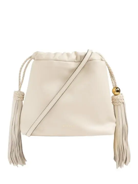 Etro Tassel Shoulder Bag - Cream