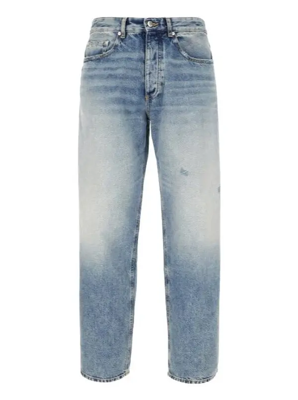 ICON DENIM LOS ANGELES Straight Leg Jeans - Gray