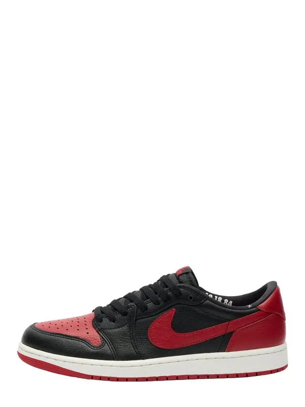 JORDAN 1 Retro Low Og Sneakers - Black/varsity Red Summit White