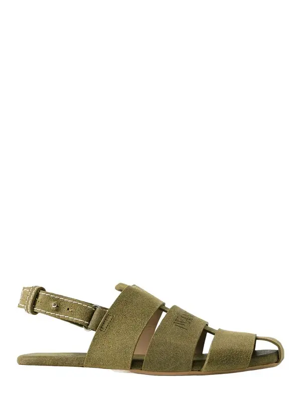 J.W.ANDERSON Suede Sandals - Green