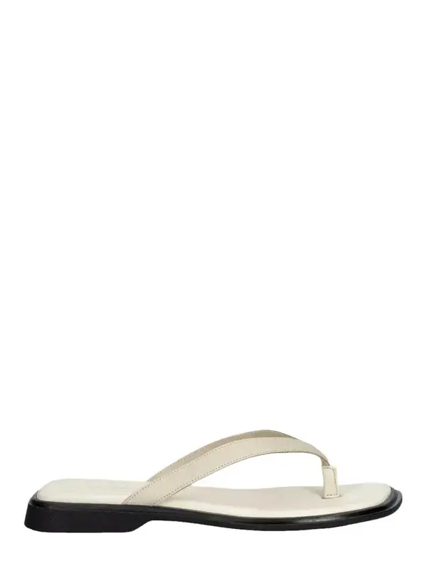 VAGABOND SHOEMAKERS Izzy Thong-strap Leather Sandals - White