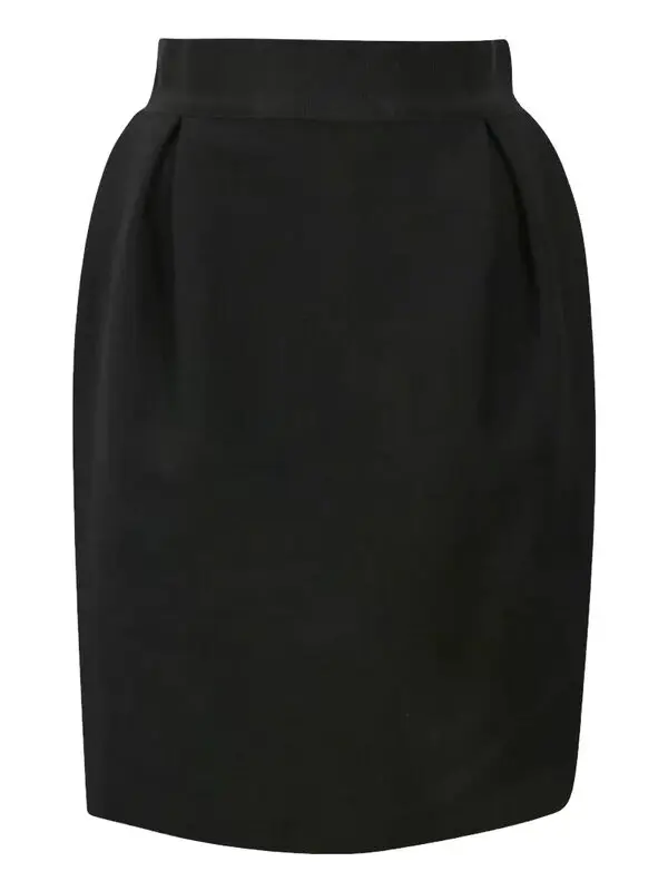 Giambattista Valli Pleated Mini Skirt - Black