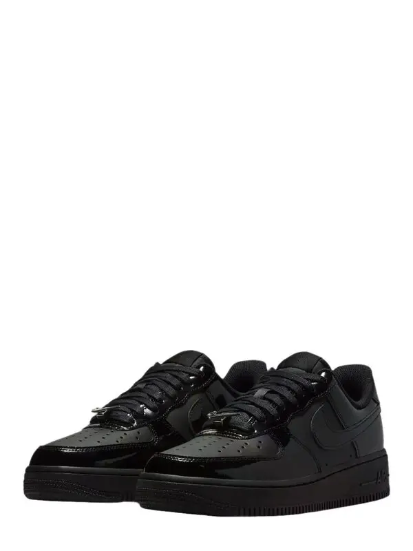 Nike Force 1 '07 Patent Leather Sneakers - Black