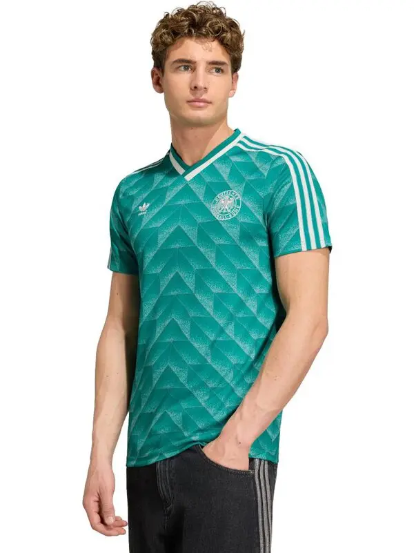 Adidas Germany Away Jersey 1990 - Power Green