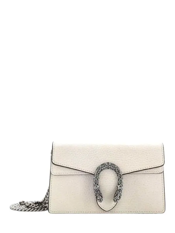 Gucci Dionysus Super Mini Clutch Bag - Neutrals