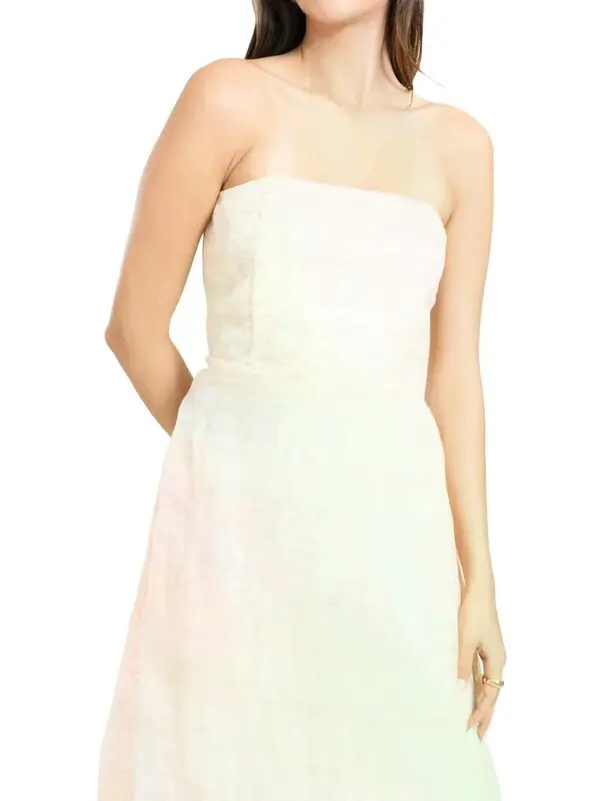 Bernadette Odette Strapless Maxi Dress - Pink