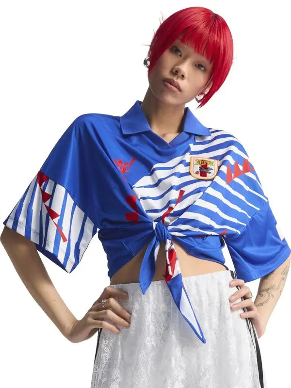 Adidas Japan Reconstructed Bringback Jersey - White / Power Blue