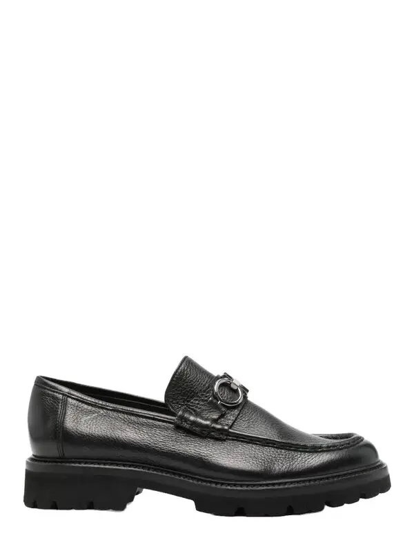 JOHN HARRISON Lug-sole Loafers - Black