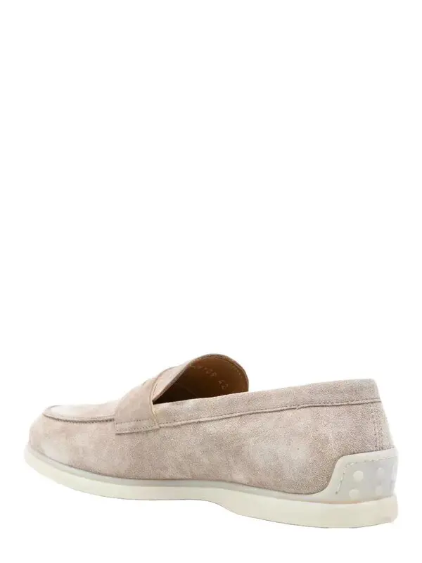 JOHN HARRISON Suede Loafers - Neutrals