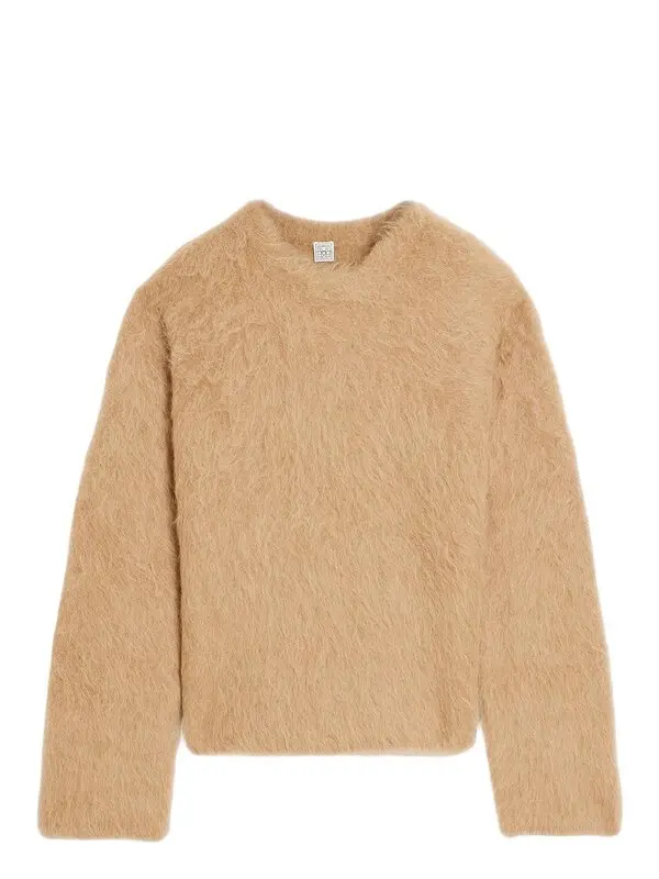 TOTEME Alpaca-blend Sweater - Sand