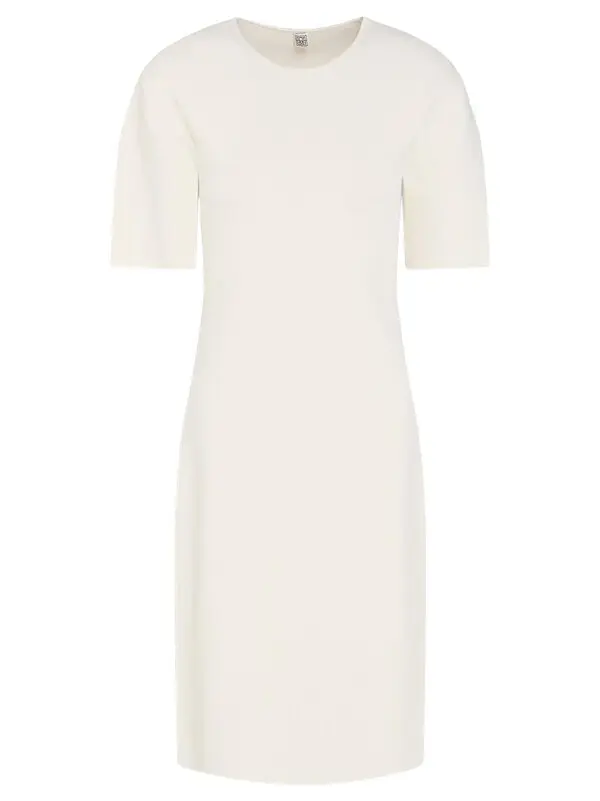 TOTEME Knitted Midi Dress - Ivory