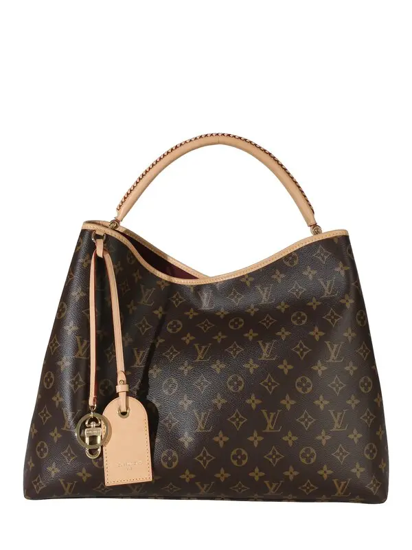 LOUIS VUITTON Monogram Canvas Top Handle Bag - Multicolor