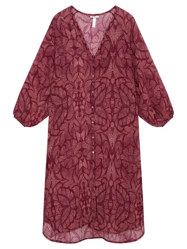 CAMILA CTG Tulum Shirt Dress - Red