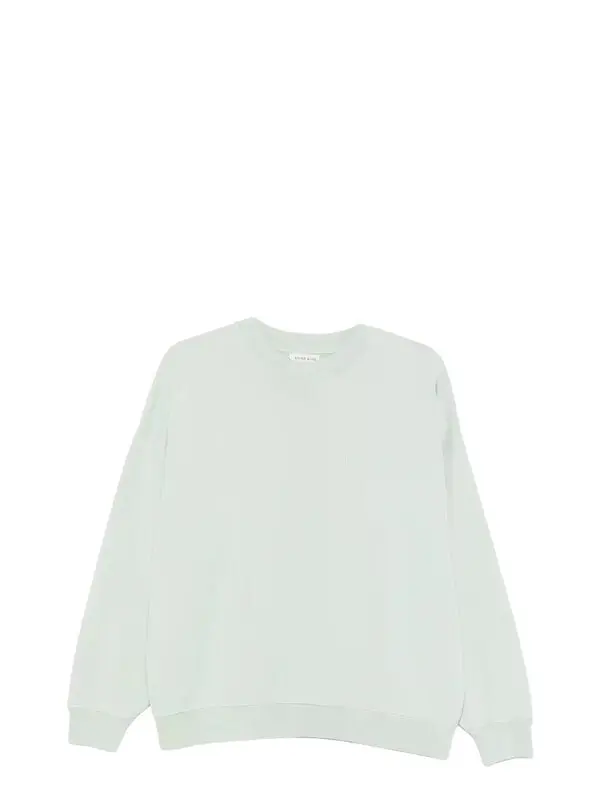 ANINE BING Miles Logo-embroidered Sweatshirt - Green