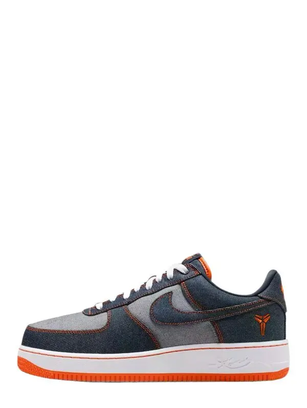 Nike Force 1 Denim Sneakers - Blue