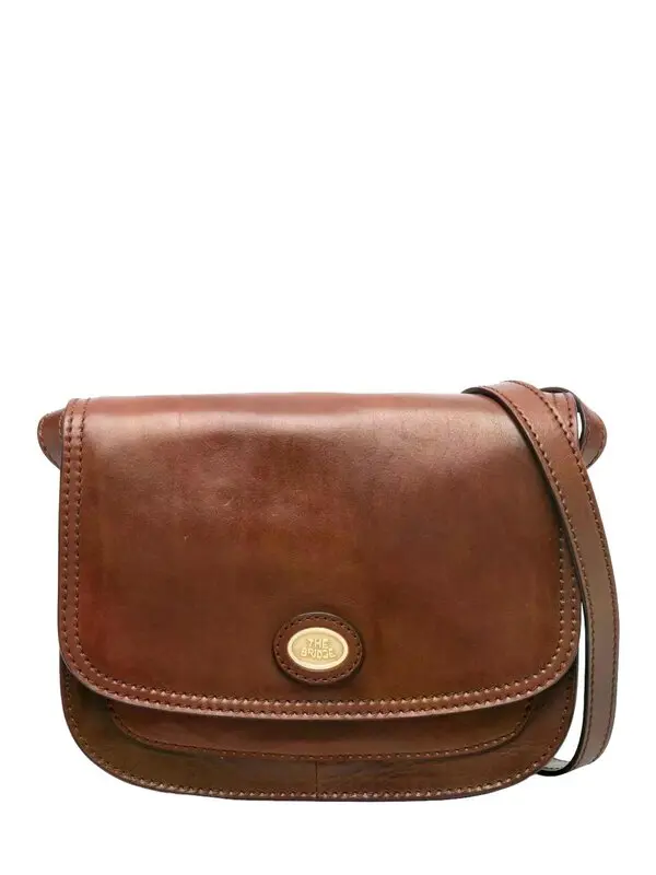 THE BRIDGE Story Leather Crossbody Bag - Brown