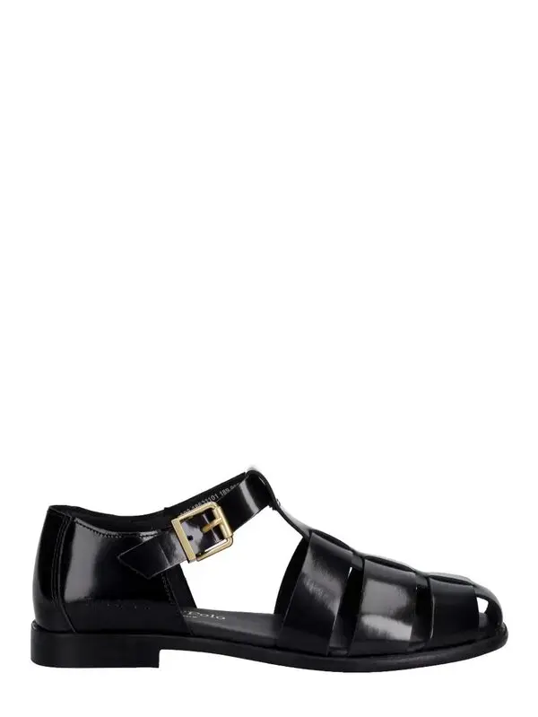 Marc O'polo Cage-style Buckled Sandals - Black