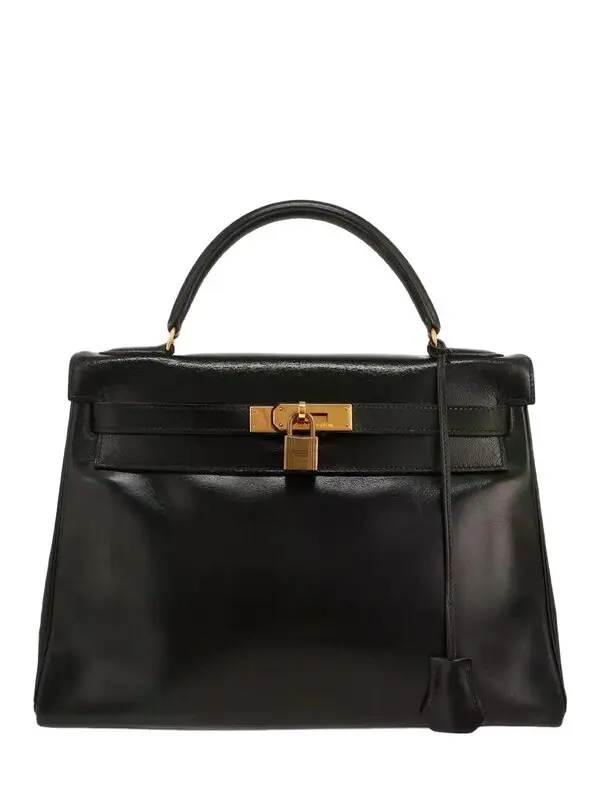 Hermès 1991 32 Kelly Handbag - Black