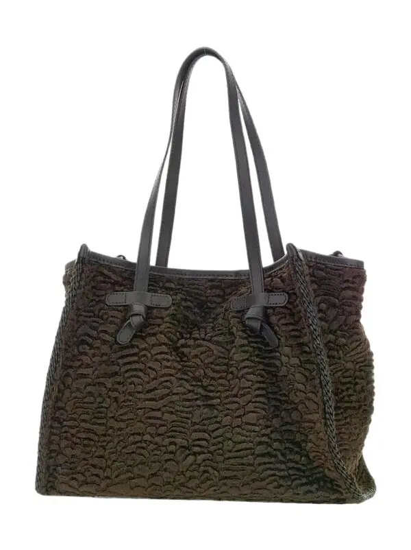 MARCELLA CLUB Animal-pattern Tote Bag - Brown