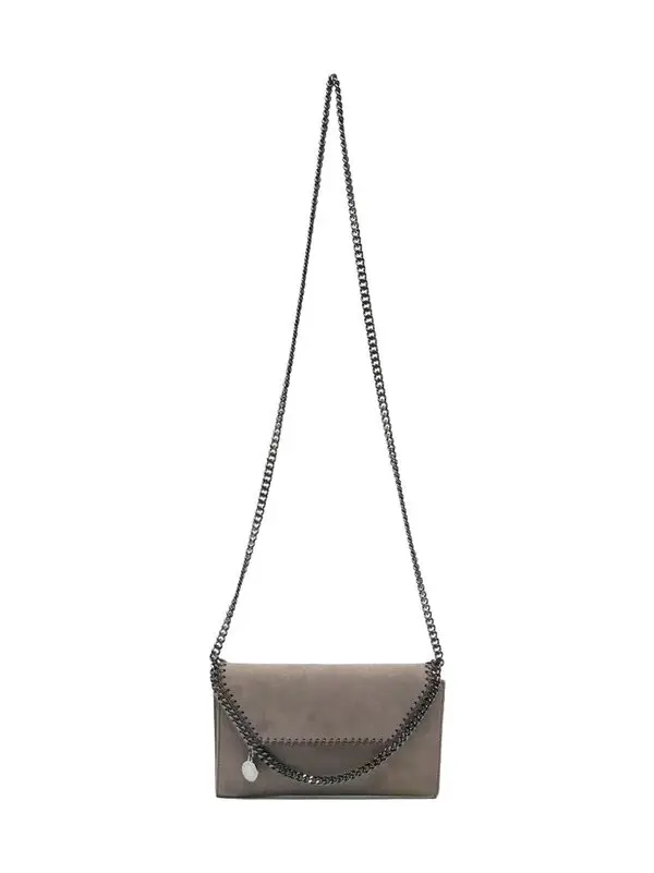 Stella McCartney Falabella Chain-trim Crossbody Bag - Grey