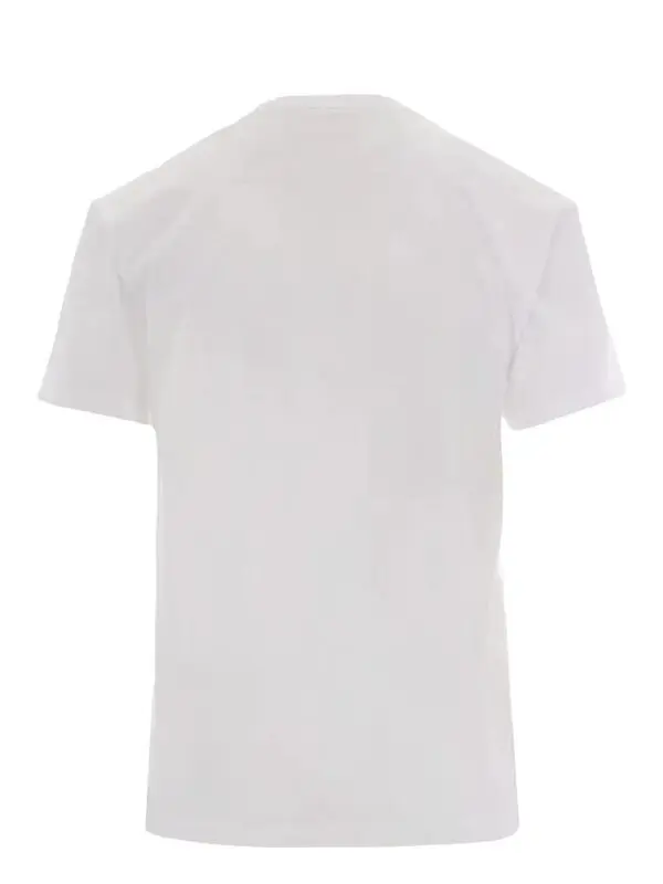 MC2 SAINT BARTH Emilie Rhinestone Embellished T-shirt - White