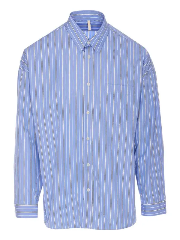 SUNFLOWER Striped Shirt - Blue