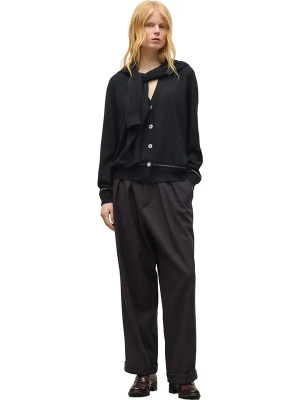 Johnstons Of Elgin Effie Superfine Cashmere Cardigan - Black