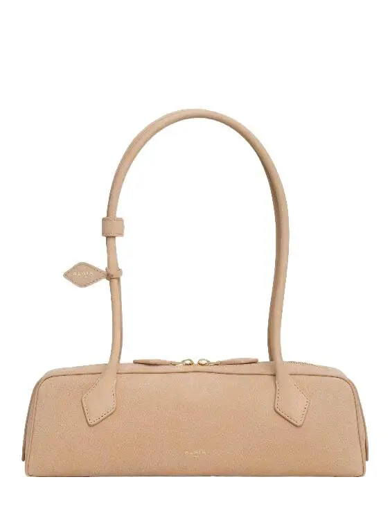 Alaïa Le Teckel Medium Shoulder Bag - Desert