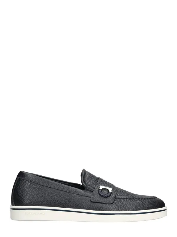 FERRAGAMO Tancredi Loafers - Navy