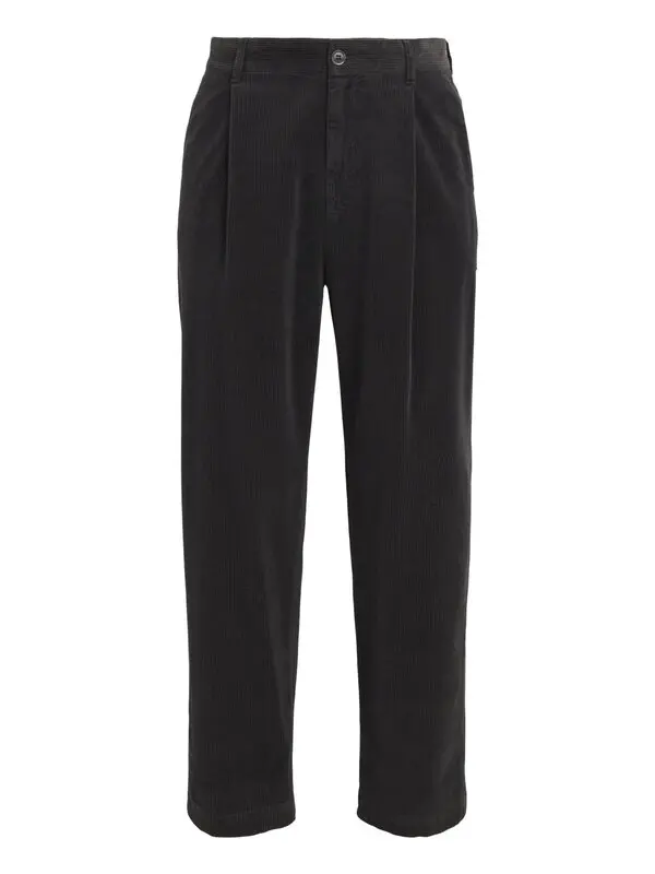 Barena Venezia Corduroy Straight-leg Trousers - Black