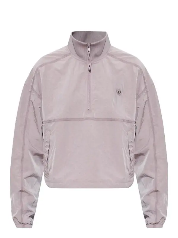 DIESEL® Turtleneck Zip-up Jacket - Gray