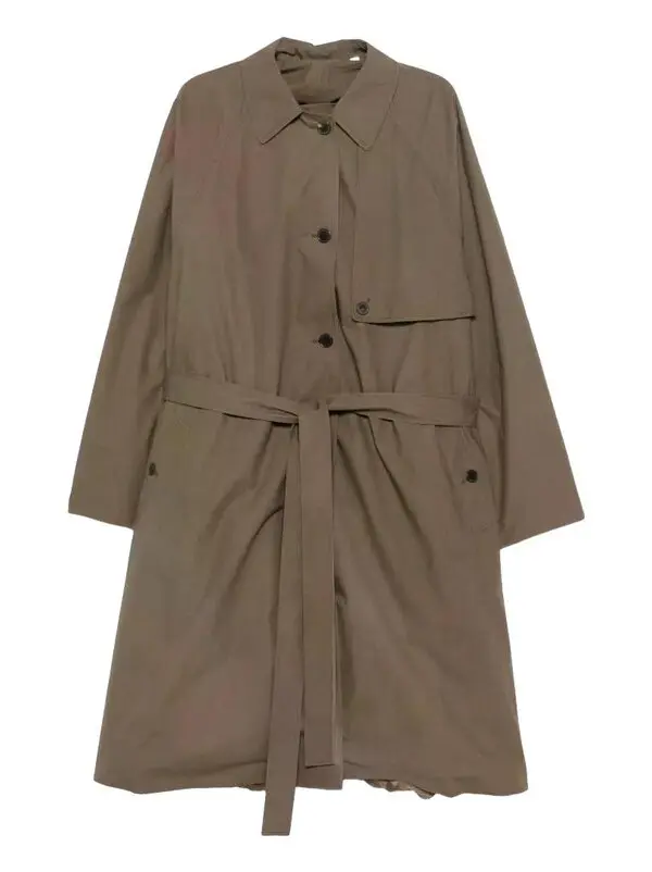 Calvin Klein Zeland Belted Trench Coat - Brown