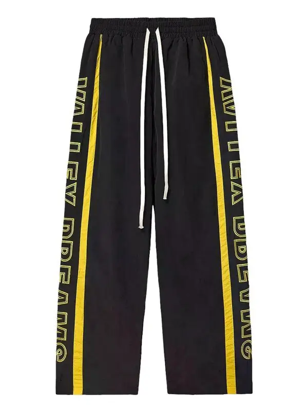 VALE FOREVER Killroy Side-stripe Track Pants - Black