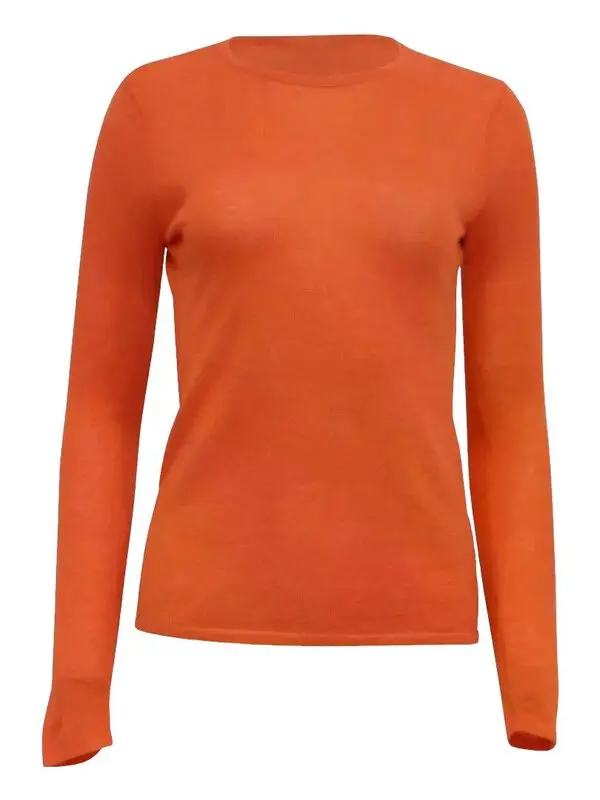 Ralph Lauren Cashmere Crew Neck Sweater - Orange