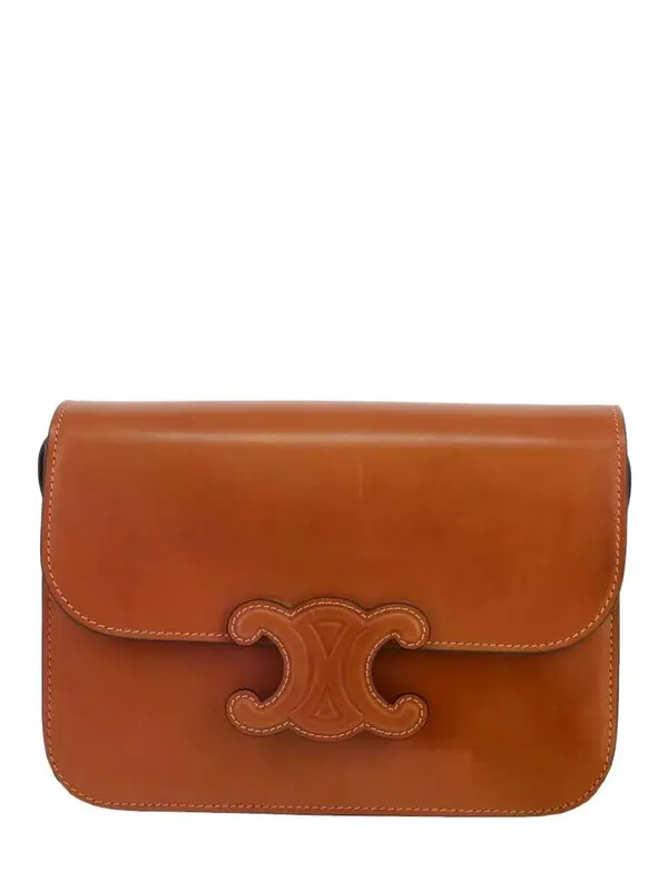 Celine Triomphe Shoulder Bag - Brown