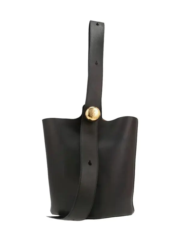 Loewe Pebble Shopping Bag - Black