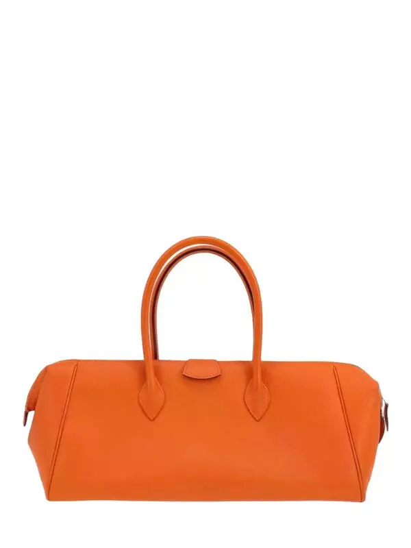 Hermès 2006 Paris-bombay Leather Handbag - Orange