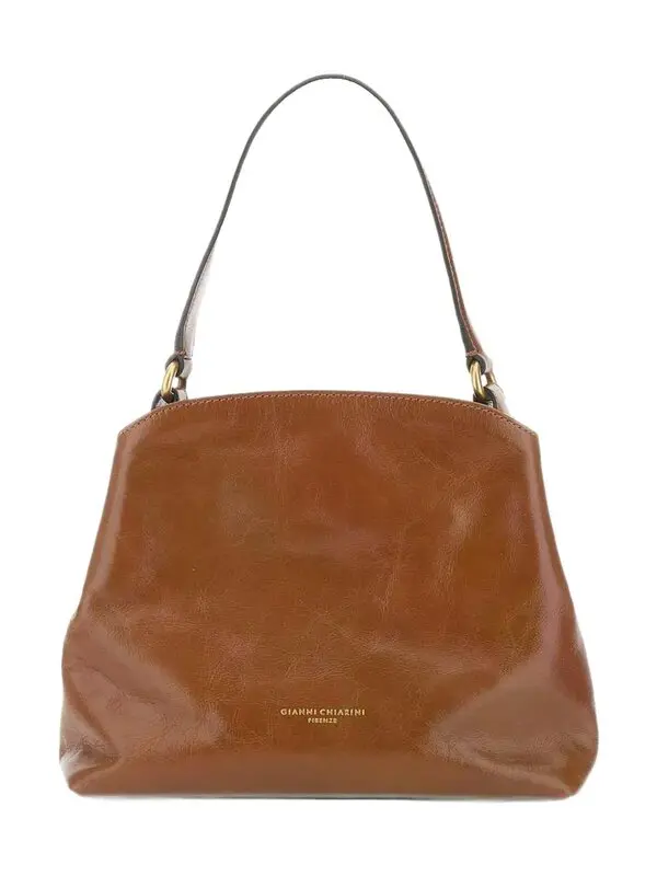 GIANNI CHIARINI Fiona Leather Shoulder Bag - Brown