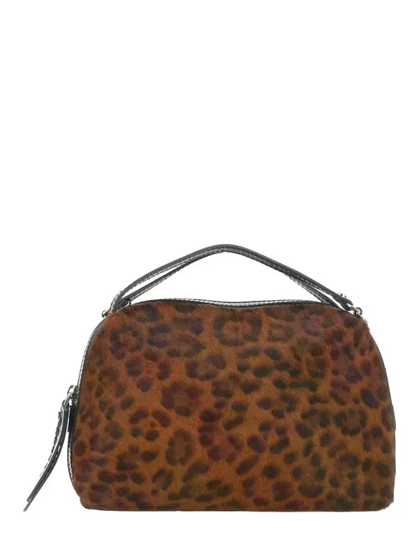 GIANNI CHIARINI Alifa Leopard-print Tote Bag - Brown