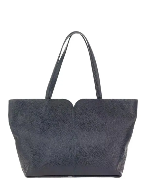 GIANNI CHIARINI Grained Leather Shoulder Bag - Blue